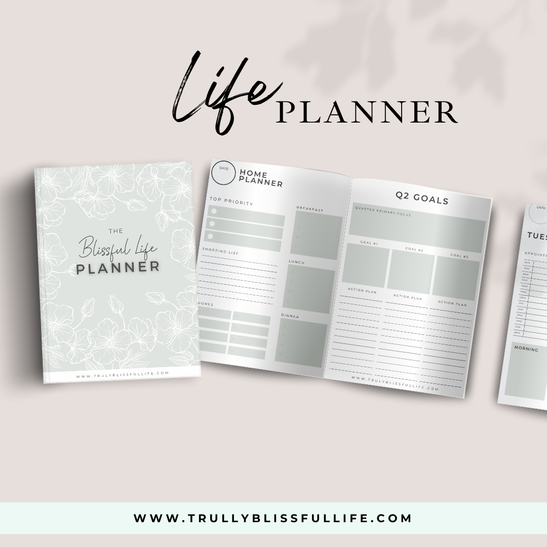 Life Planner - trulyblissfullife.com